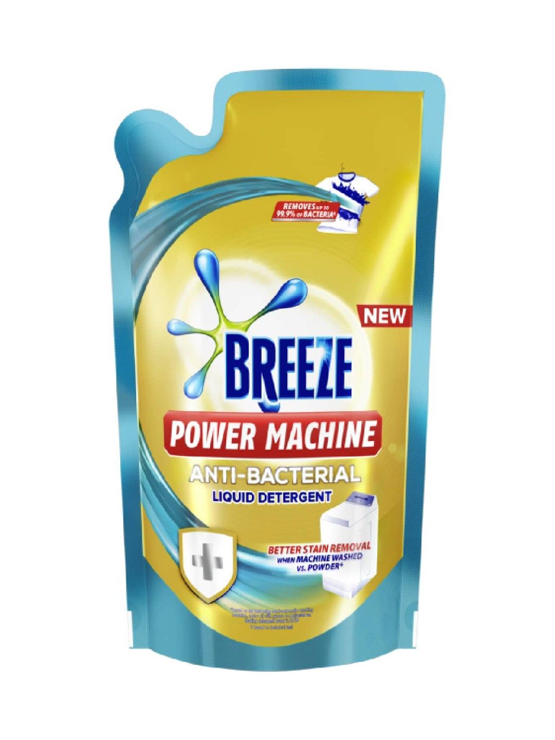 Breeze Power Machine Liquid Detergent Refill (650… | edamama